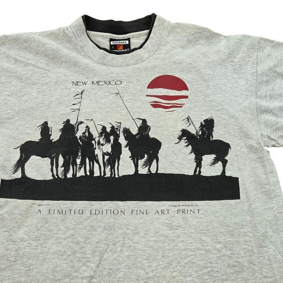 Signal Sports | Shirts | Vtg 9s Signal Sport New Mexico Native American ...